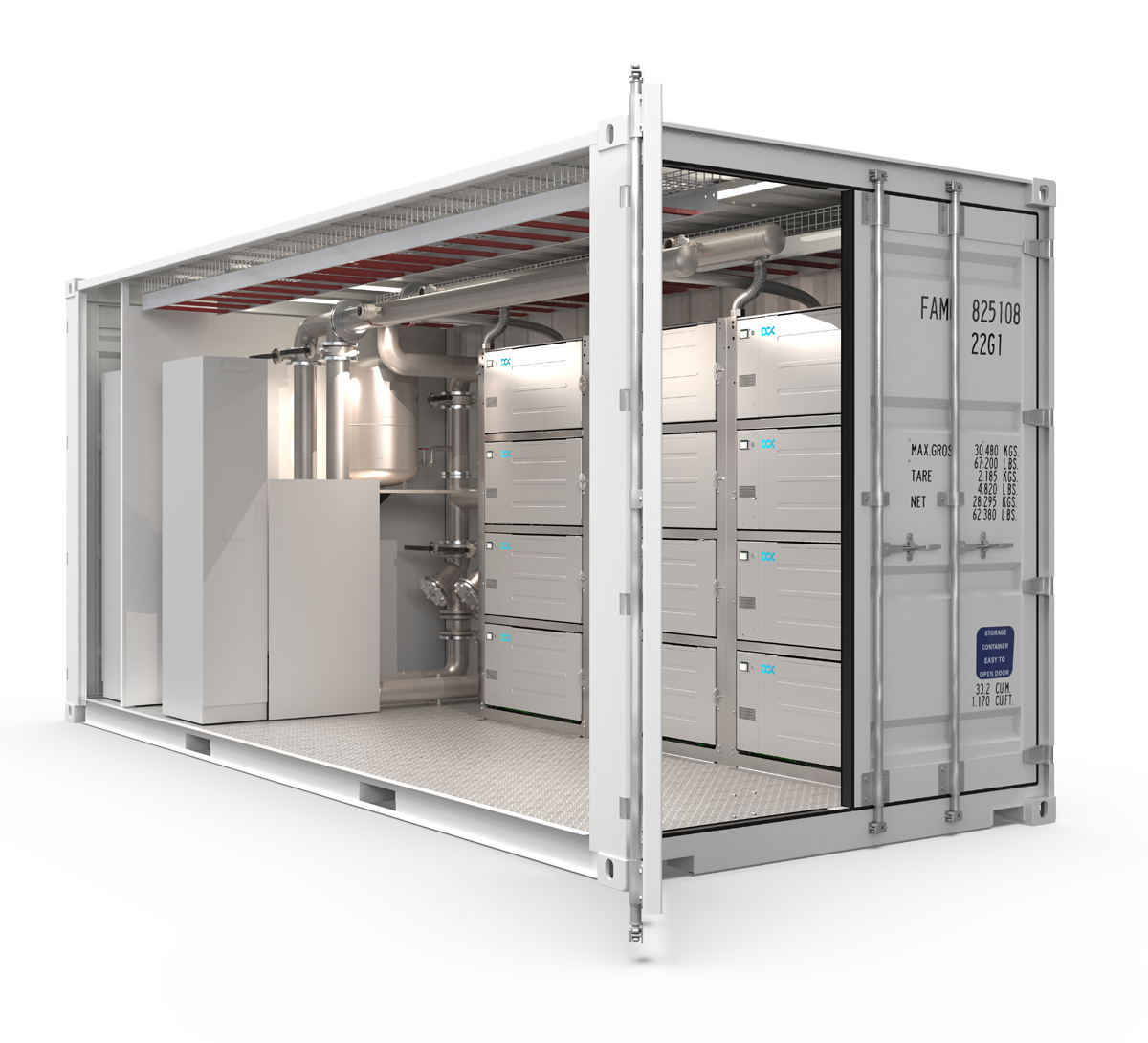 20HD Immersion Mining Container - DCX Liquid Cooling Company