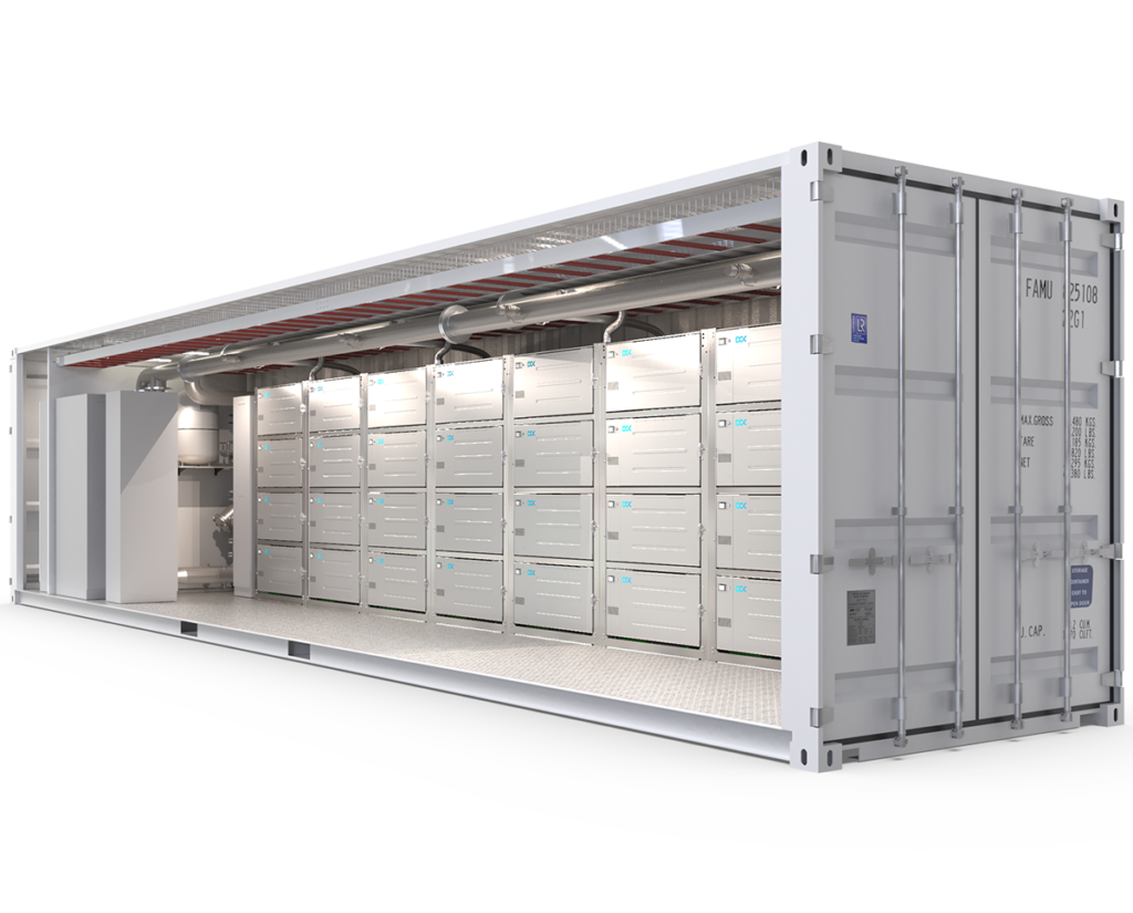 40HD Immersion Mining Container - DCX Liquid Cooling Company