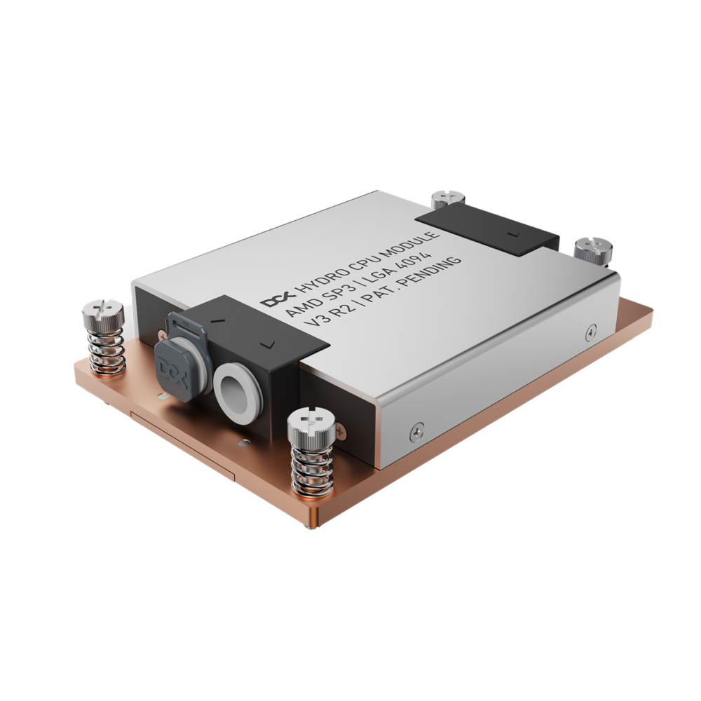 Direct Liquid Cooling (DLC) CPU cold plates - DCX