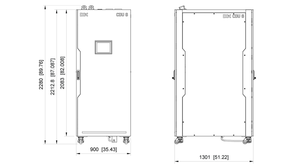 CDU 6: in-rack Coolant Distribution Unit - DCX