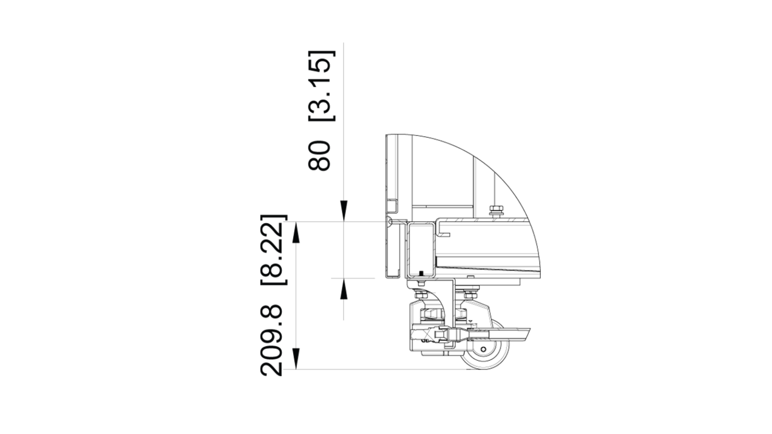 CDU 6: in-rack Coolant Distribution Unit - DCX