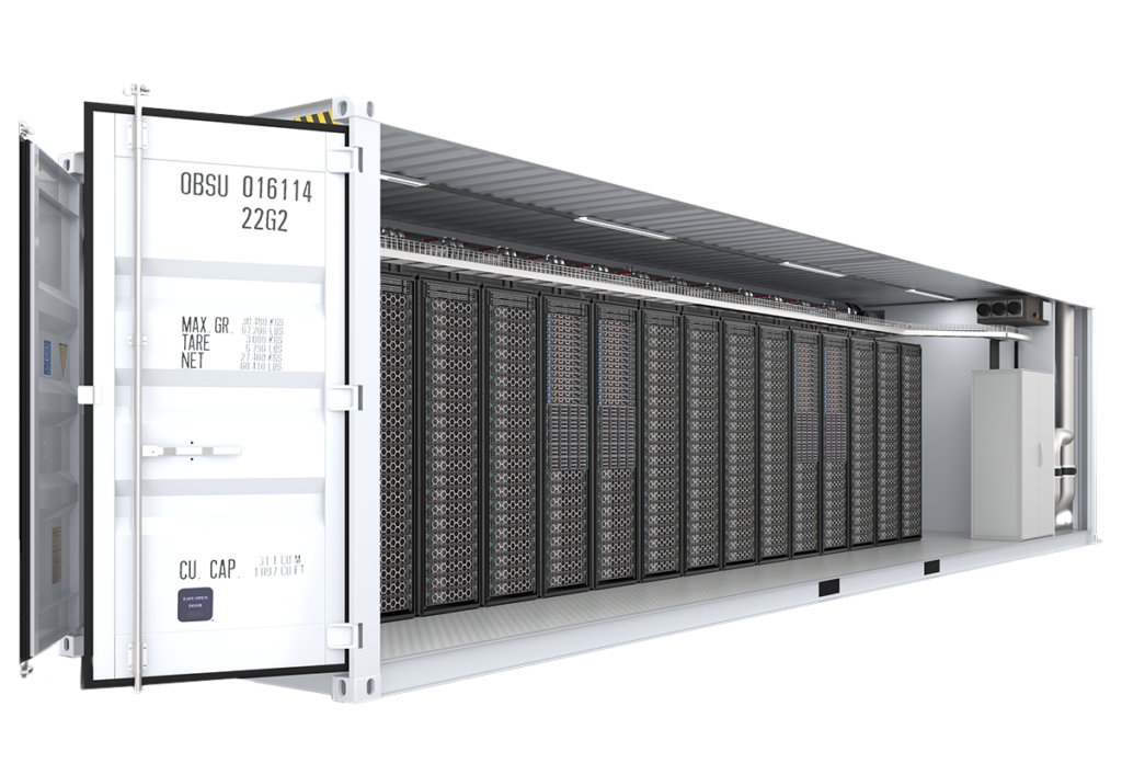 DCX Datacenter Container 40 - DCX Liquid Cooling Systems