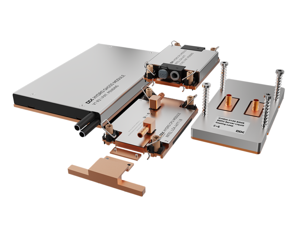 Nvidia PCIe H200 GPU - DCX Liquid Cooling Systems