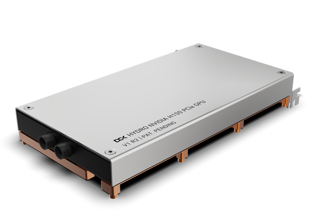 Nvidia PCIe H100 GPU - DCX Liquid Cooling Systems