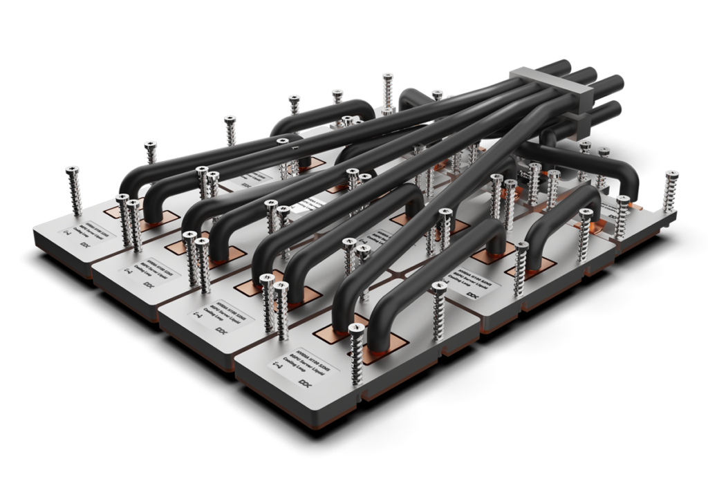NVIDIA A100 / H100 / H200 SXM5 Cooling Loop - DCX Liquid Cooling Systems