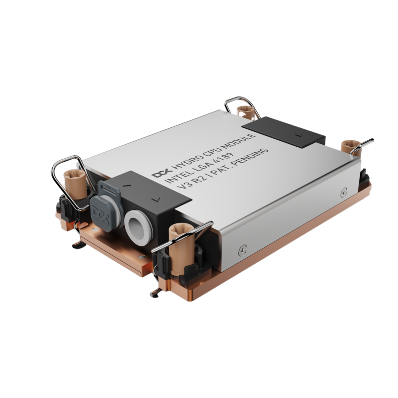 Direct Liquid Cooling (DLC) CPU cold plates - DCX