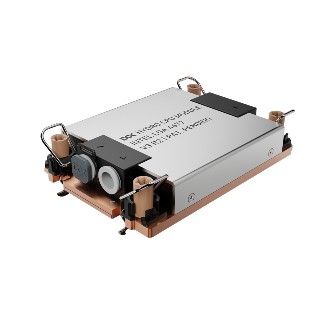 Direct Liquid Cooling (DLC) CPU cold plates - DCX