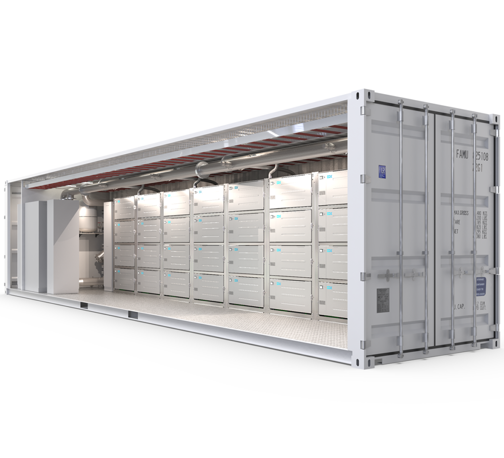 40HD Immersion Mining Container - DCX Liquid Cooling Company