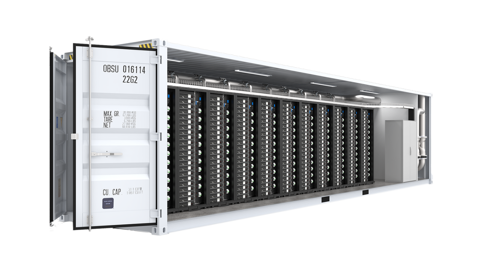 Datacenter Hydro Container 40 - DCX Liquid Cooling Systems